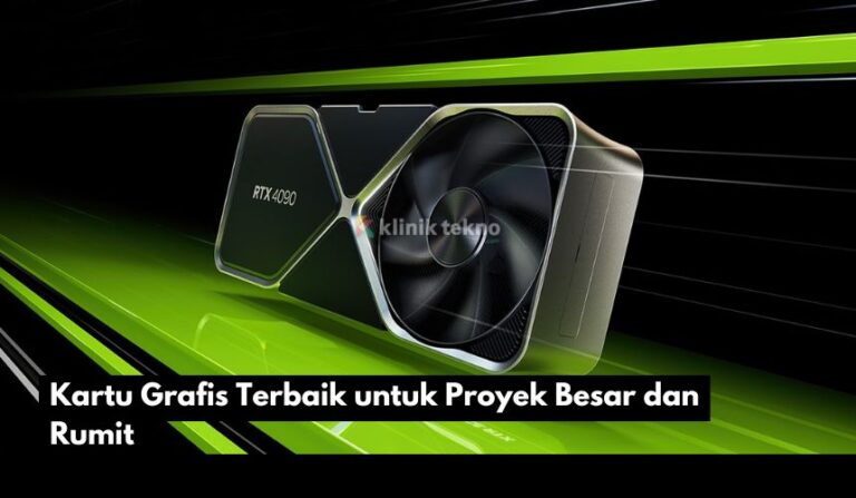 Rekomendasi VGA RTX untuk Editing Video 4K dan Rendering 3D - Klinik Tekno