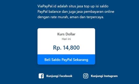 Cara Isi Saldo PayPal di BNI dari ATM, Internet & BNI Mobile Banking