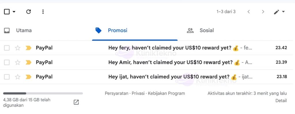 Cara Mendapatkan Saldo PayPal Gratis 2025 $5 Hingga $10 - Klinik Tekno