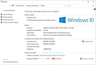 Cara Mengetahui dan Cek Keaslian Windows 10 Ori Atau Bajakan 2024