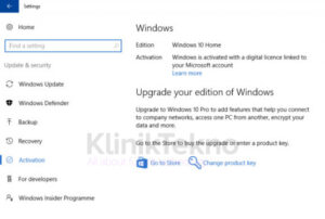 Cara Upgrade Windows 10 Home ke Windows 10 Pro 2025 - Klinik Tekno